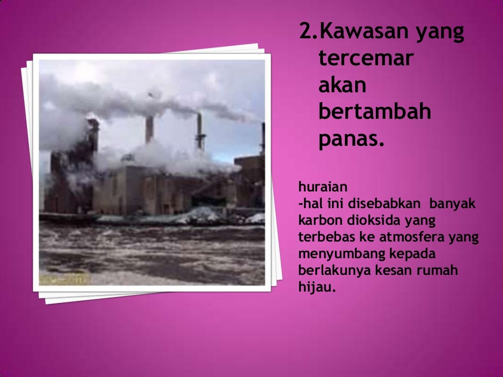 Punca Dan Kesan Rumah Hijau Pemanasan Global Dan