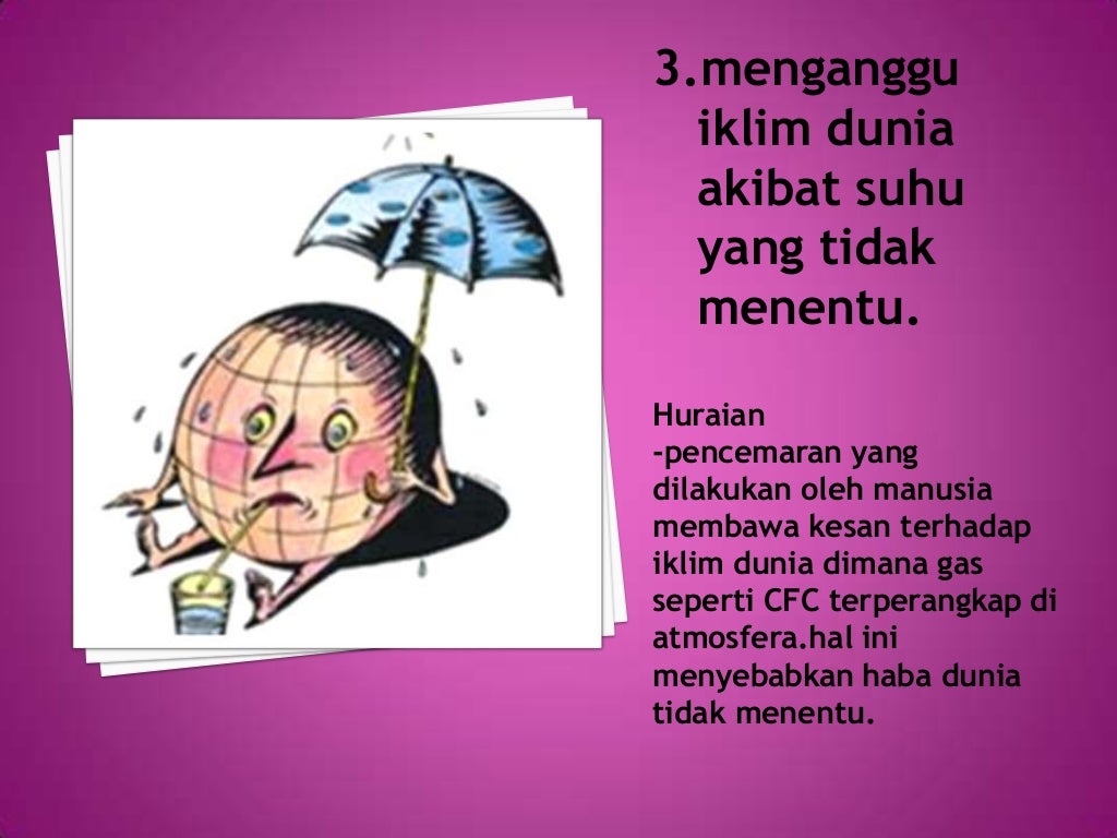 Punca Dan Kesan Rumah Hijau Pemanasan Global Dan