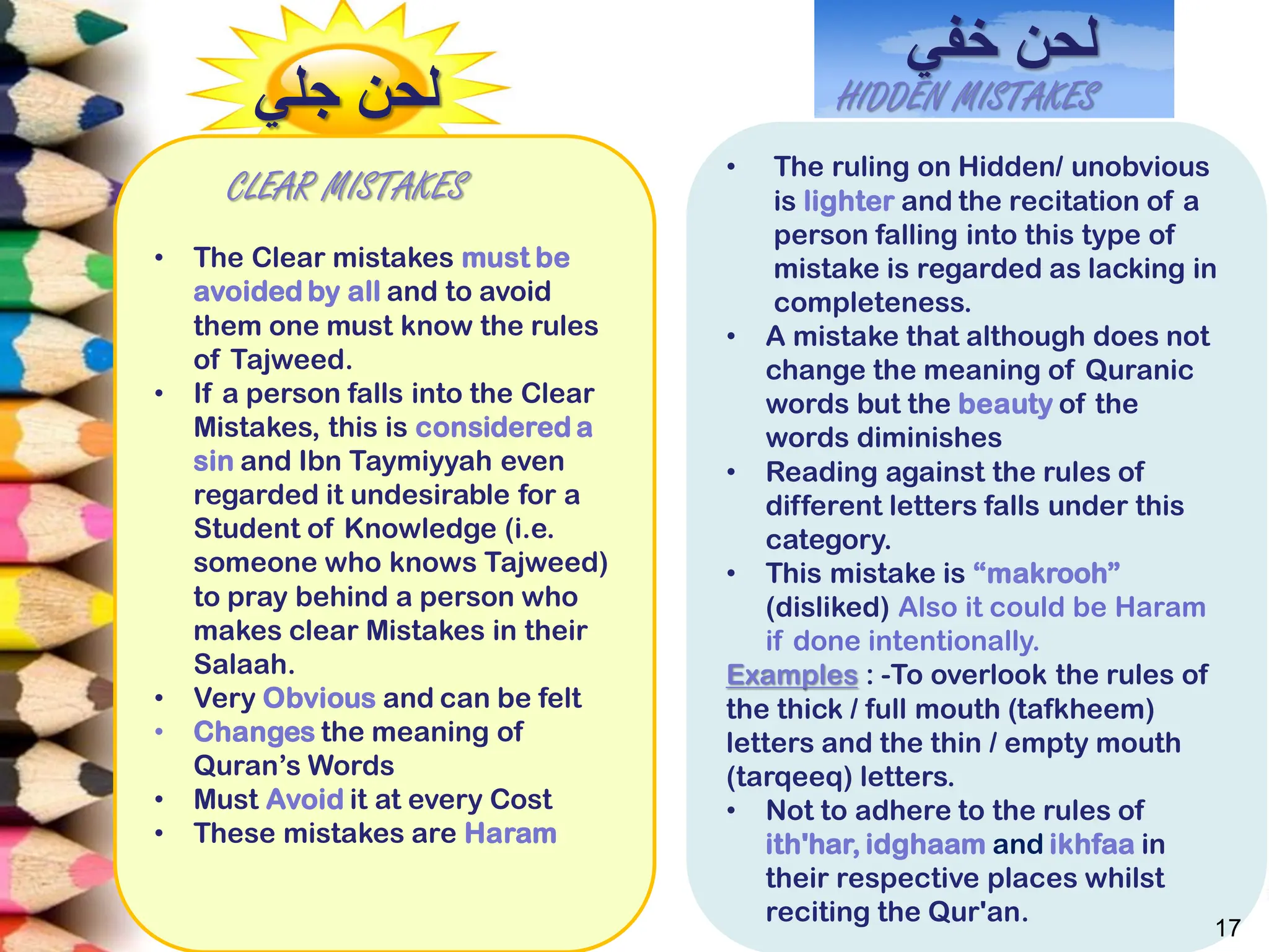 Tajweed-Part 1 Booklet for teaching tajweed | PDF