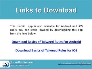 Tajweed Al Quran | PPTX