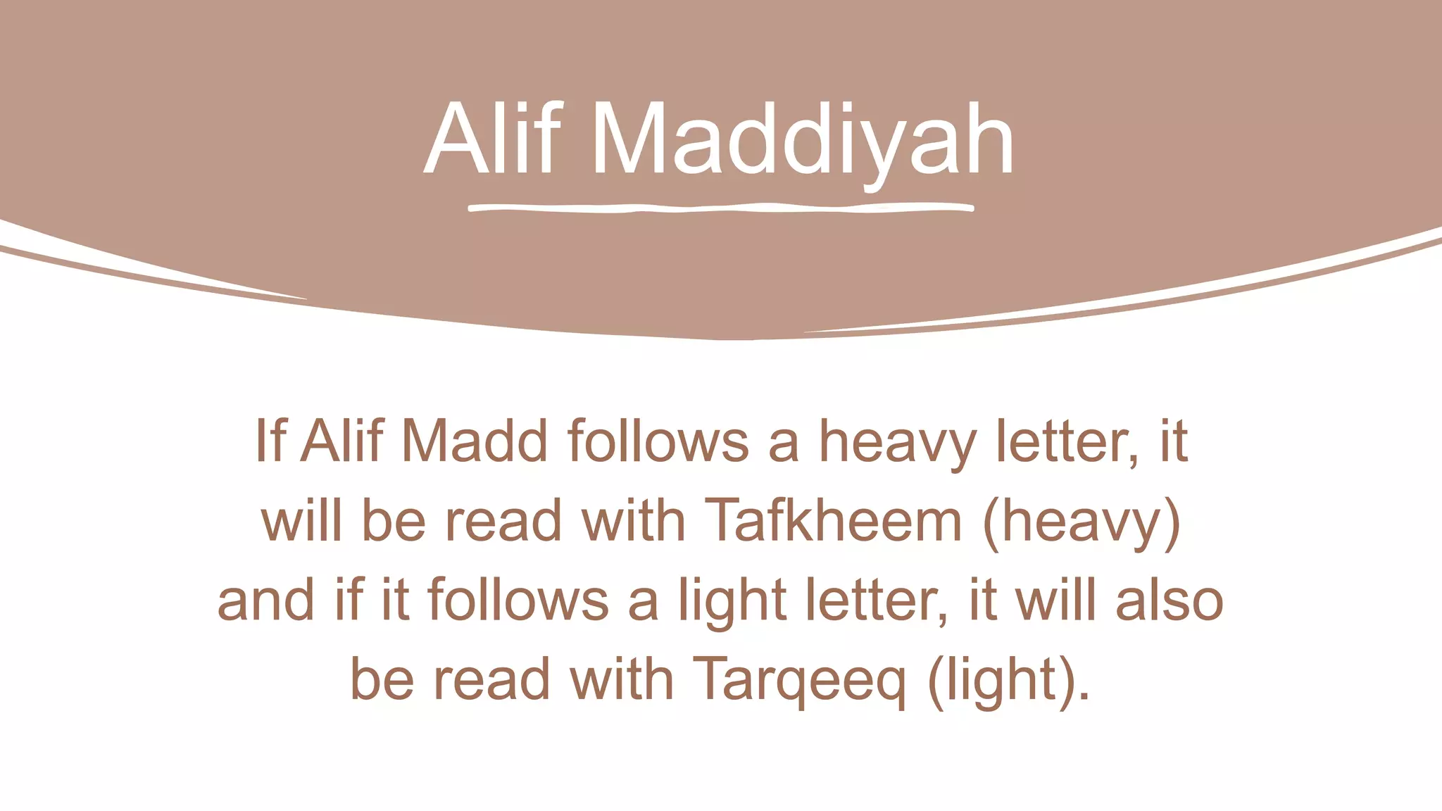 Tajweed basics | PPTX