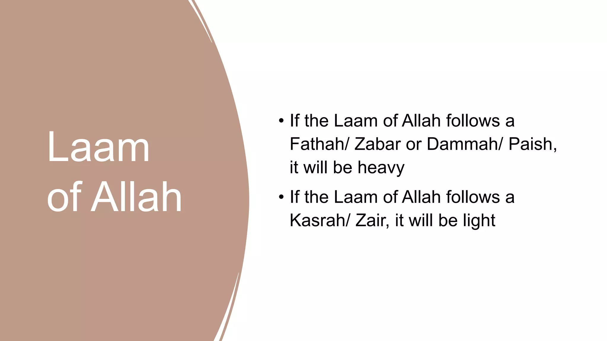 Tajweed basics | PPTX