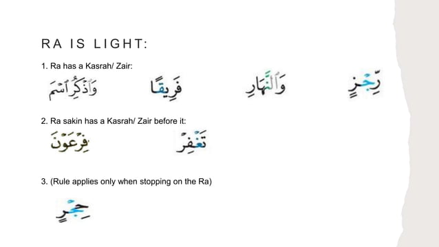 Tajweed basics | PPTX | Islam | Religion & Spirituality