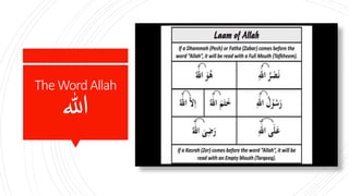 Tajweed powerpoint presentation | PPTX