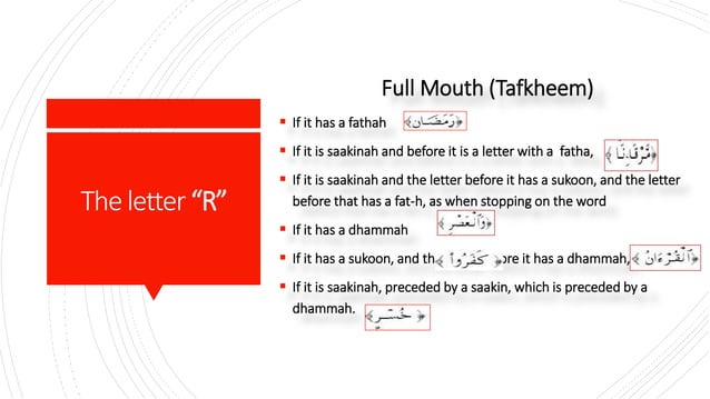 Tajweed powerpoint presentation | PPTX | Islam | Religion & Spirituality