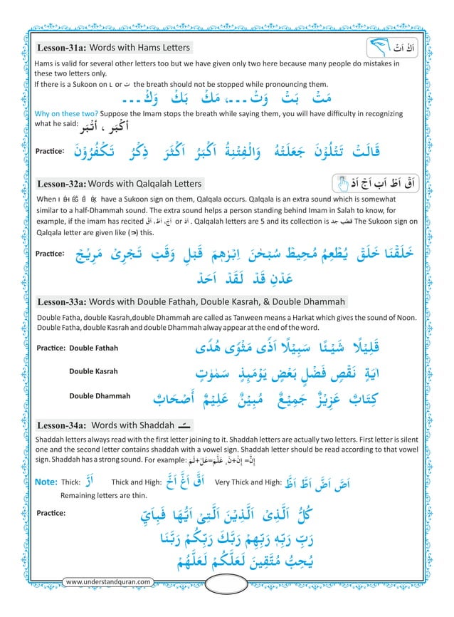 Tajweed_Text_Book.pdf learn tajweed the easy way | PDF