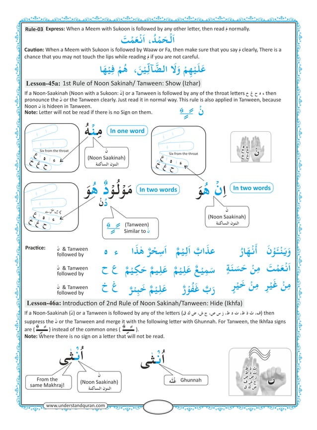 Tajweed_Text_Book.pdf learn tajweed the easy way | PDF