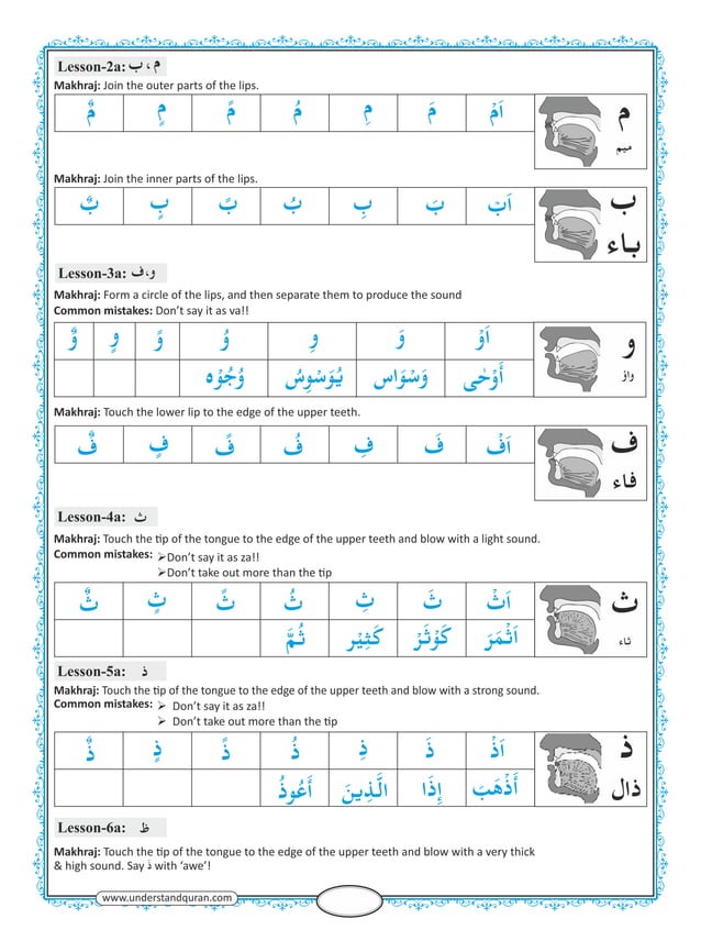 Tajweed_Text_Book.pdf learn tajweed the easy way | PDF