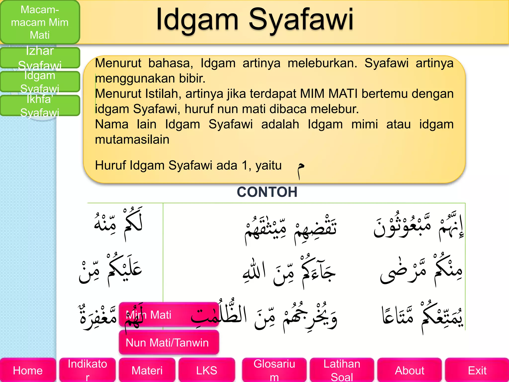 agama islam tentang Tajwid | PPTX