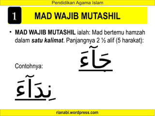 TAJWID BACAAN MAD DI DALAM ALQURAN .pptx