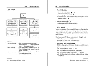 tajwid edit Bagaimana cara belajar Tajwid | PDF