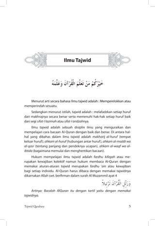 tajwid qarabasy YANG SIMPLE DAN MUDAH DIPAHAMI | PDF