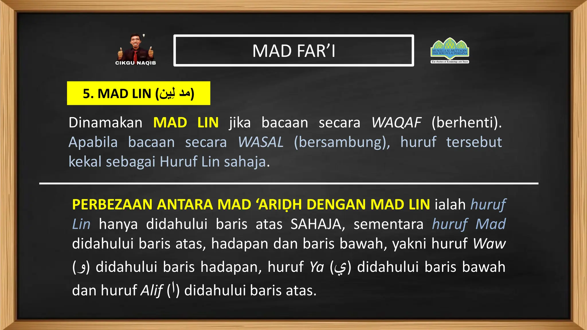 HUKUM MAD (Tajwid Tingkatan 3 KSSM) Pend. Islam | PDF