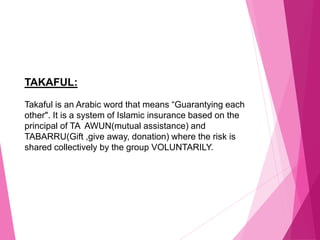 Takaful | PPTX