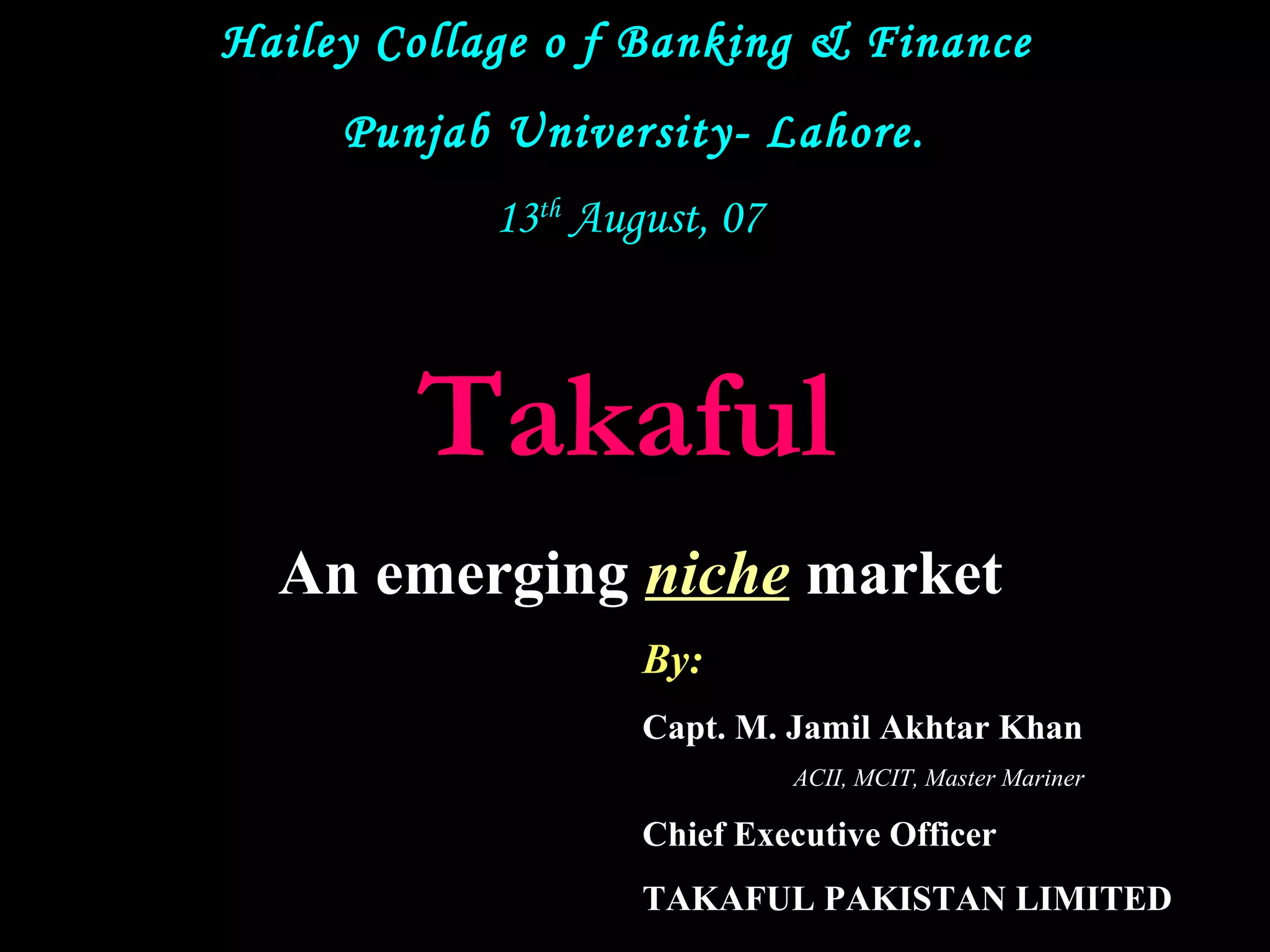 Takaful | PPT