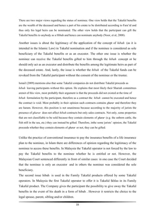 Islamic Banking and Takaful in Malaysia | PDF