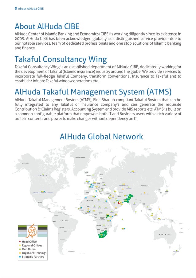 AlHuda Takaful management system brochure | PDF