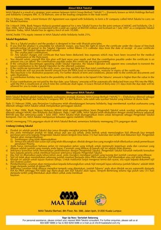 Takaful term 80 | PDF