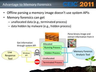 Windows Memory Forensic Analysis using EnCase | PDF