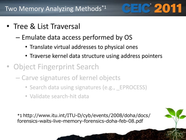 Windows Memory Forensic Analysis using EnCase