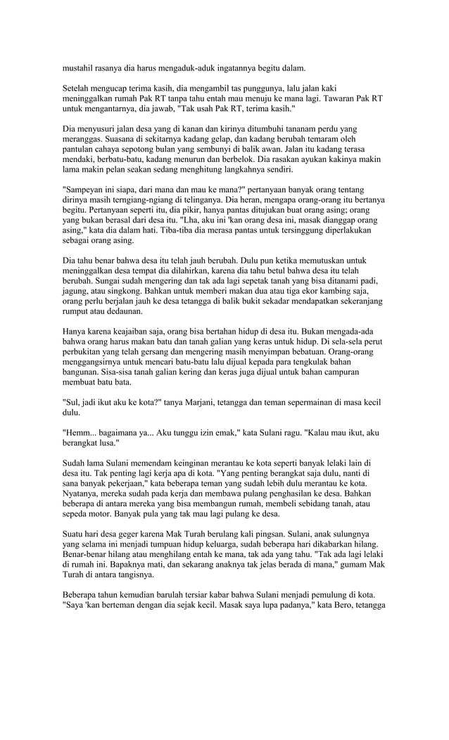 Tak bisa pulang (eh kartanegara) | PDF
