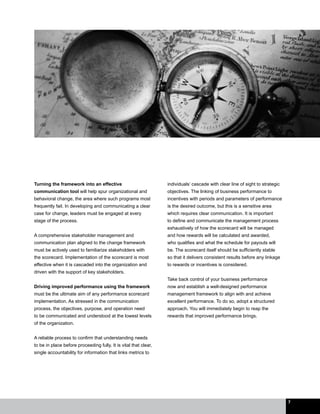 Take Control Of Your Business Performance | PDF