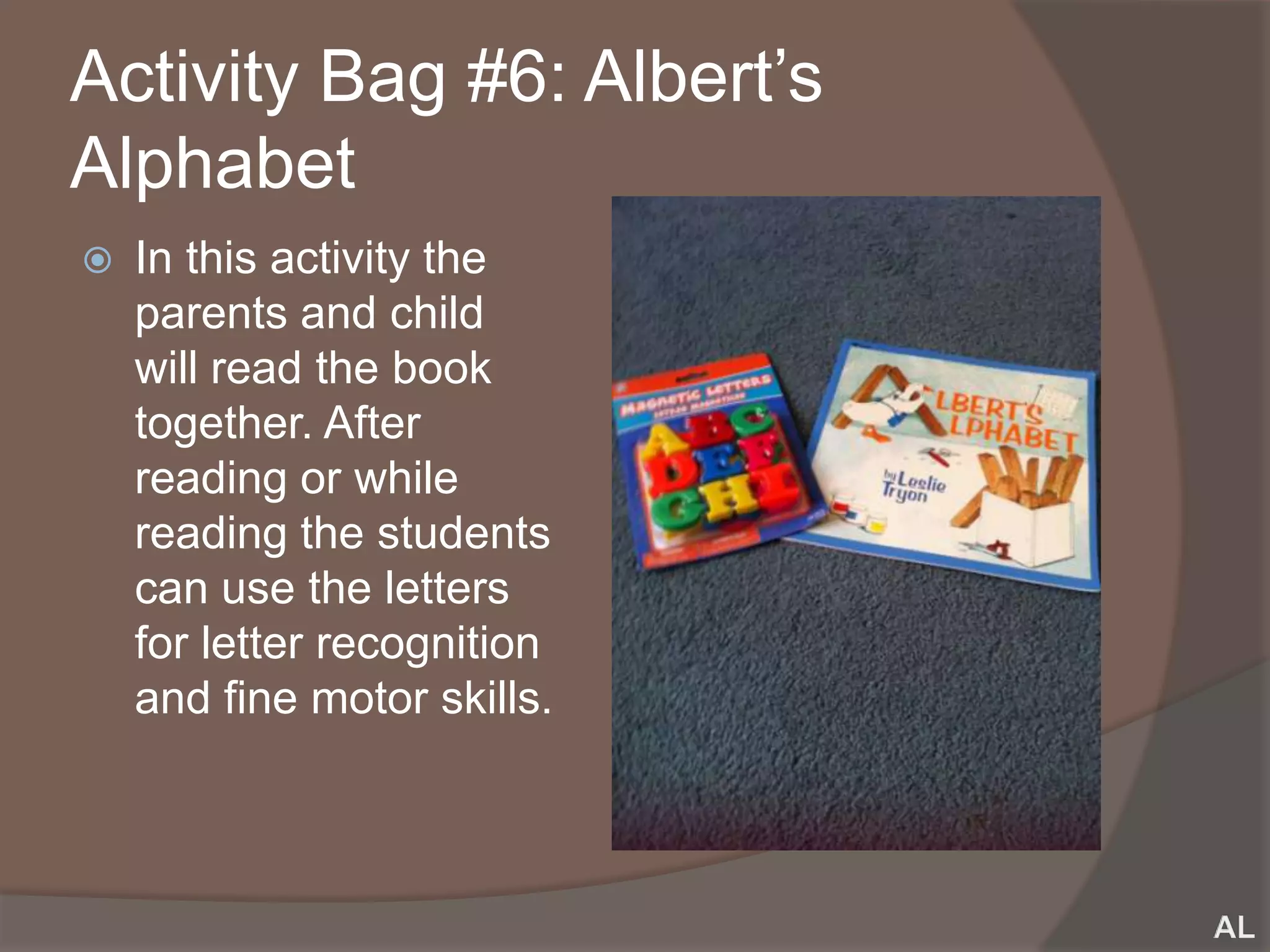 Take home activities | PPTX