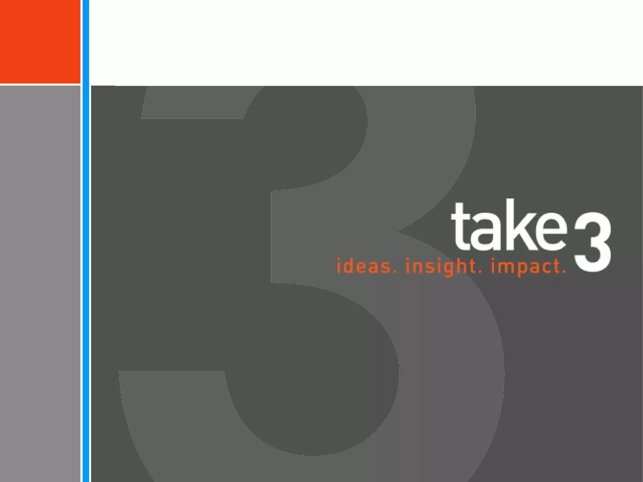 Take3 Capabilities | PPT