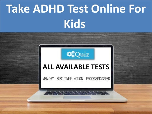 Take ADHD Test Online For Kids