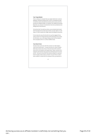 6 Figure Affiliate Markiting Blueprint | PDF