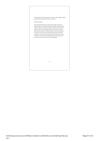 6 Figure Affiliate Markiting Blueprint | PDF