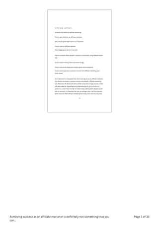 6 Figure Affiliate Markiting Blueprint | PDF