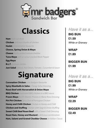 Takeaway menu | PDF