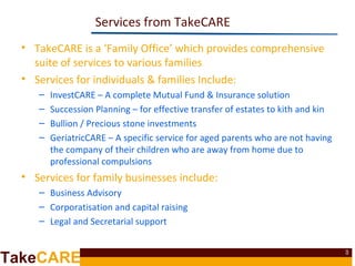 Take Care Investment Care | PPT