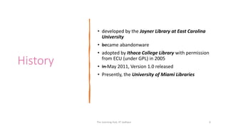 Take Control of your Library Data_SubjectsPlus.pptx | Computing ...