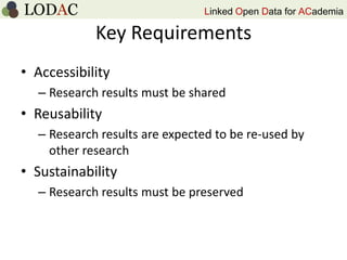 Introduction of Linked Data for Science | PPTX