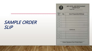 Take Food and Beverage Orders Module 4.pptx