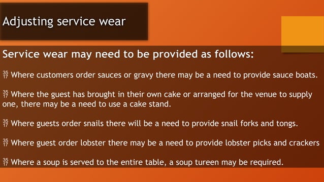 Take Food and Beverage Orders.pptx: FBS NC | PPT