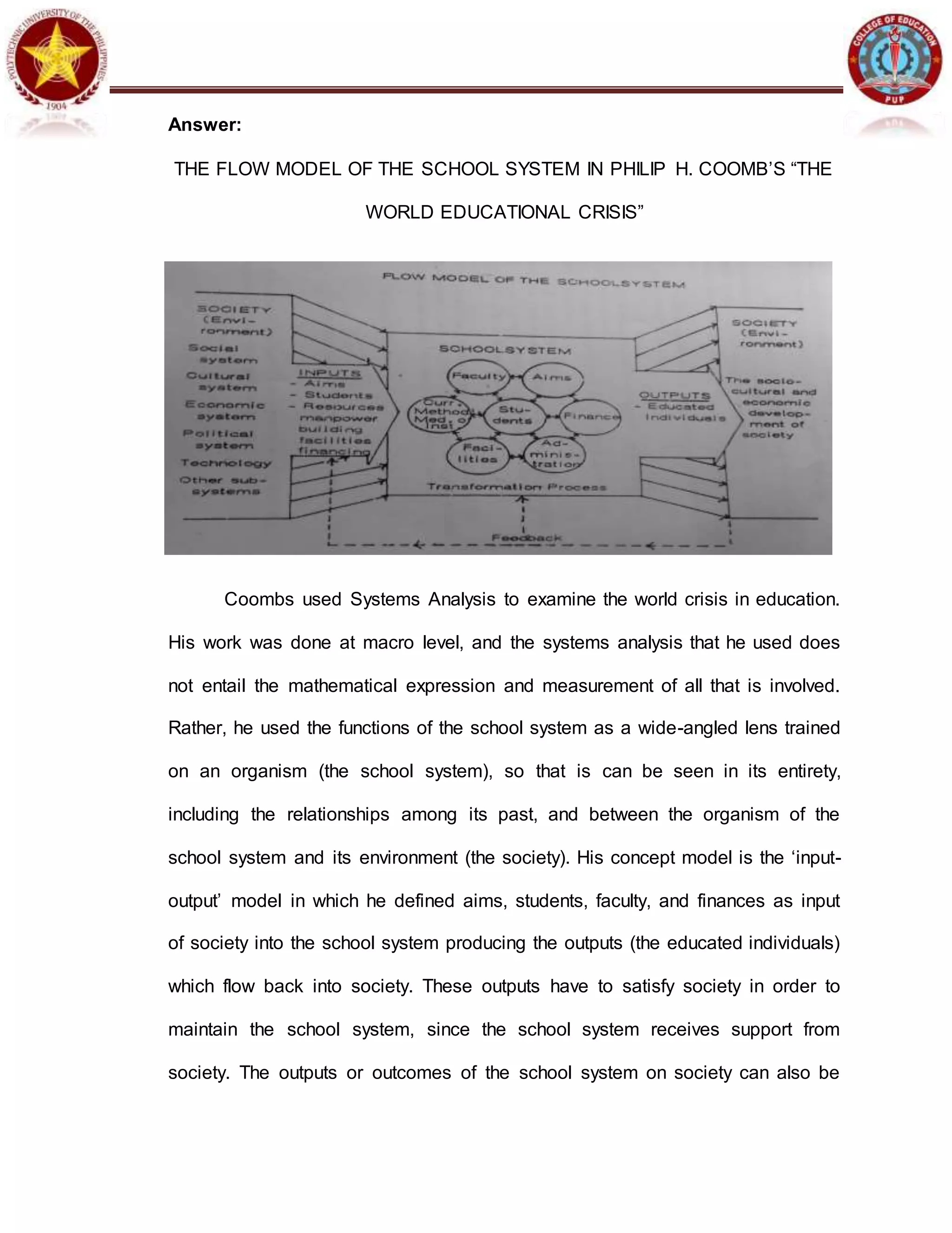 System Analysis in Education | DOCX