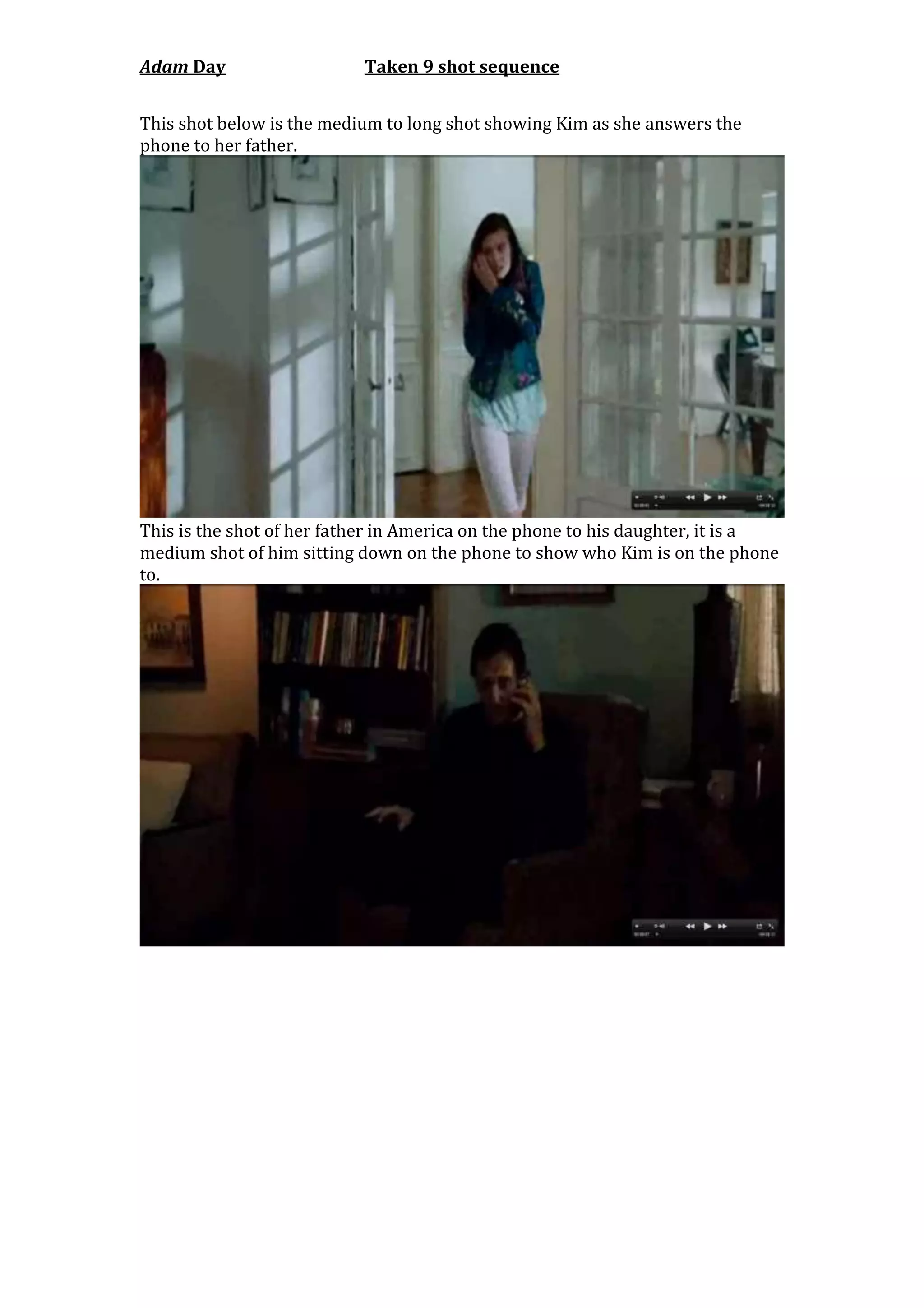 Taken 9 shot sequence | DOCX