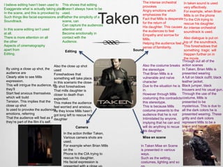 Taken cinematography by Shaz Aziz | PPT