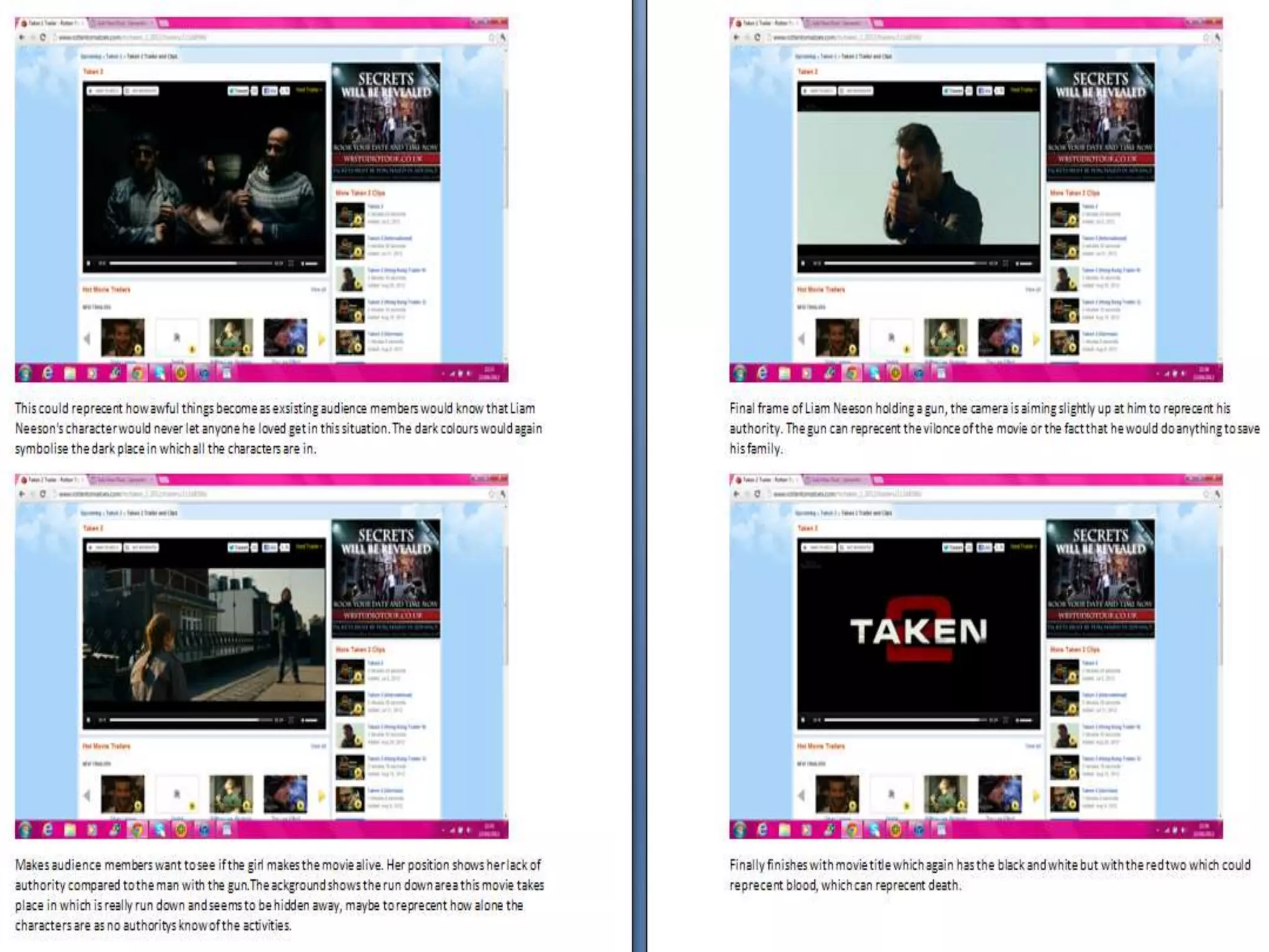 Taken (trailer) Analysis | PPTX