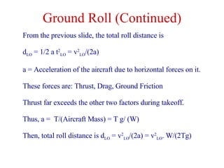 Take Off And Landing Performance | PPT | Air Travel | Travel Type