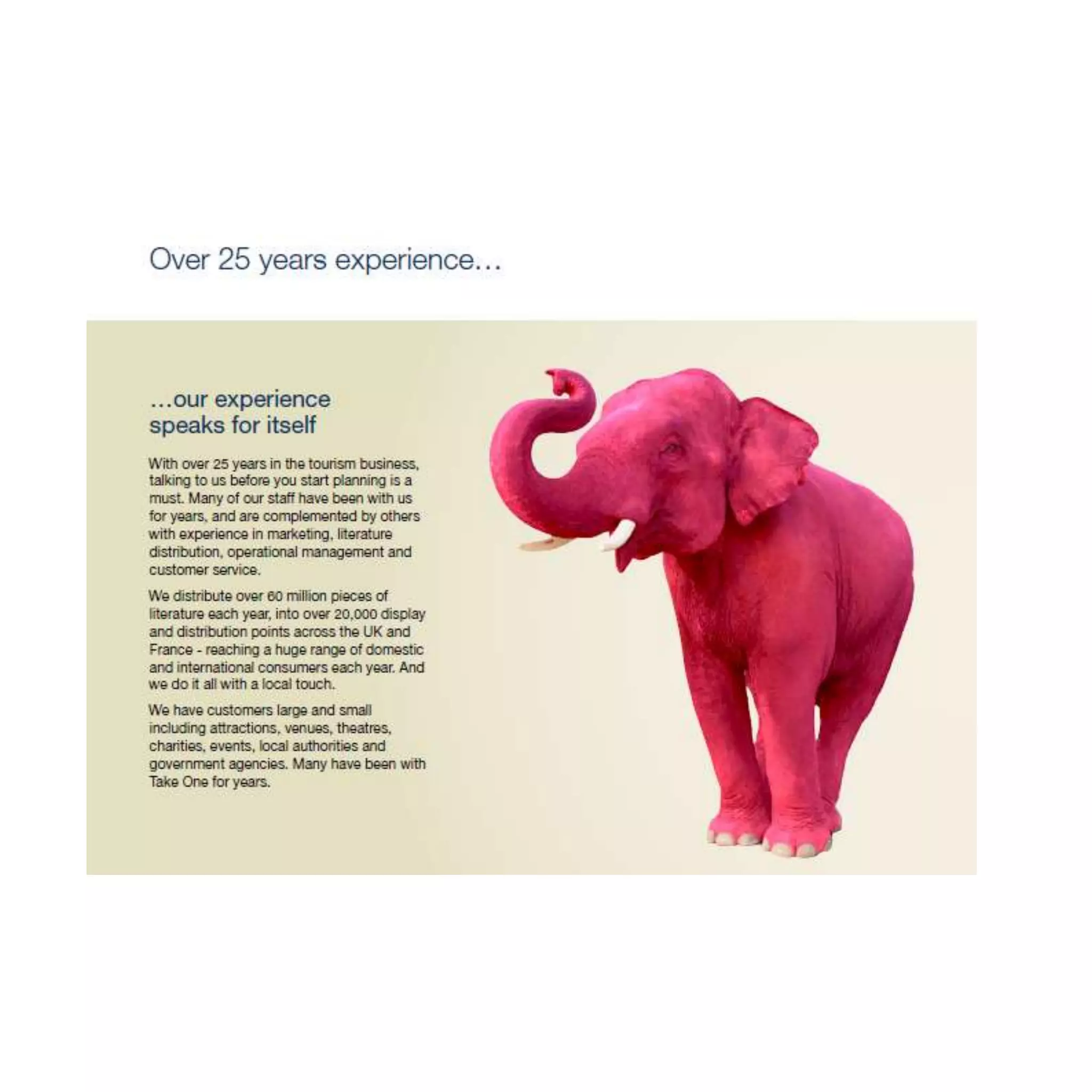 Take One Media Brochure | PPTX