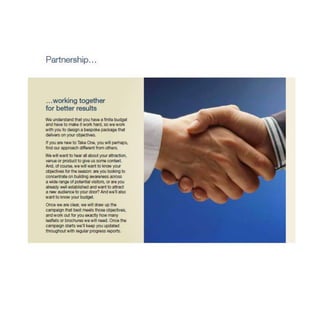 Take One Media Brochure | PPTX
