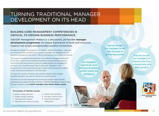 TakeON! Management Matters brochure | PDF | Business Administration ...