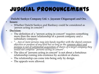 Takeover Code: A comprehensive Review | PPTX