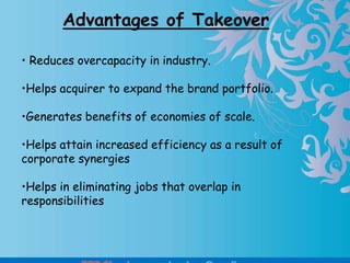 Takeover and its Defense Mechanism - PPT.ppt