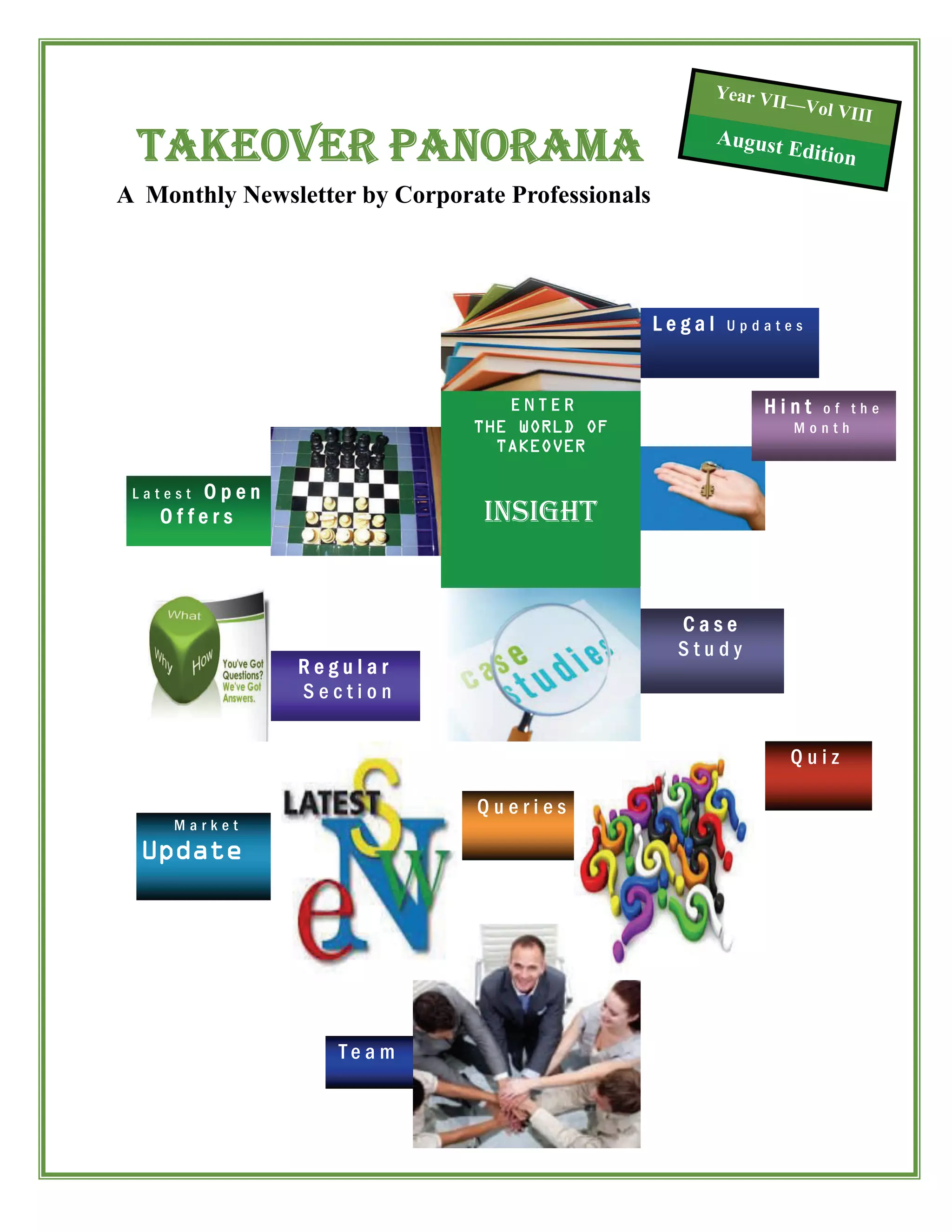 Takeover Panorama Aug 2013 | PPT