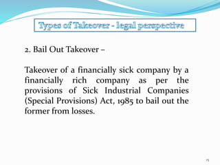 Takeovers | PPTX